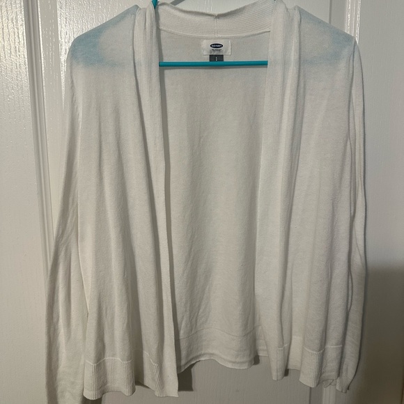 Old Navy White Cardigan